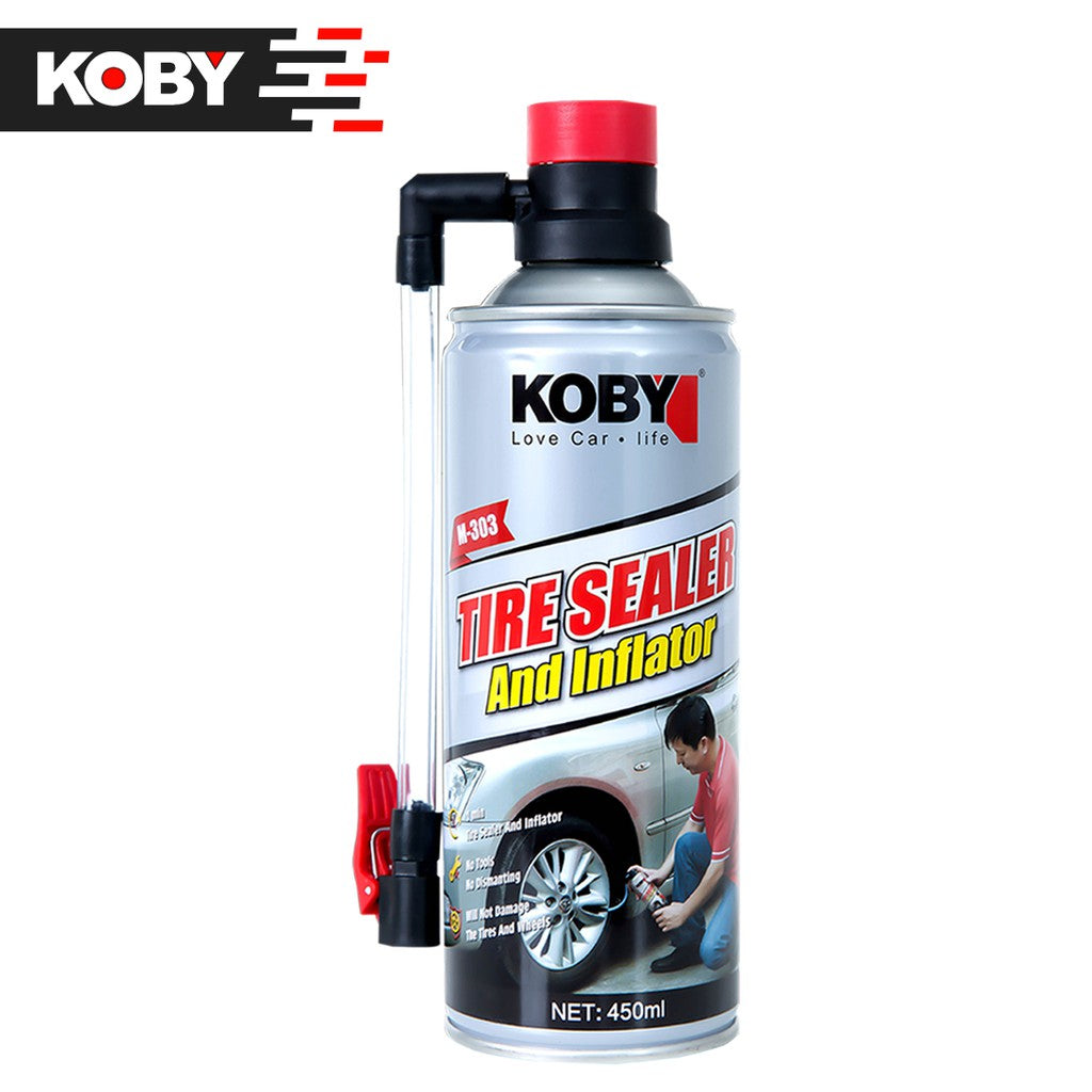 Koby Tire Inflator and Sealant Premium Quality 450ml freeshipping ...