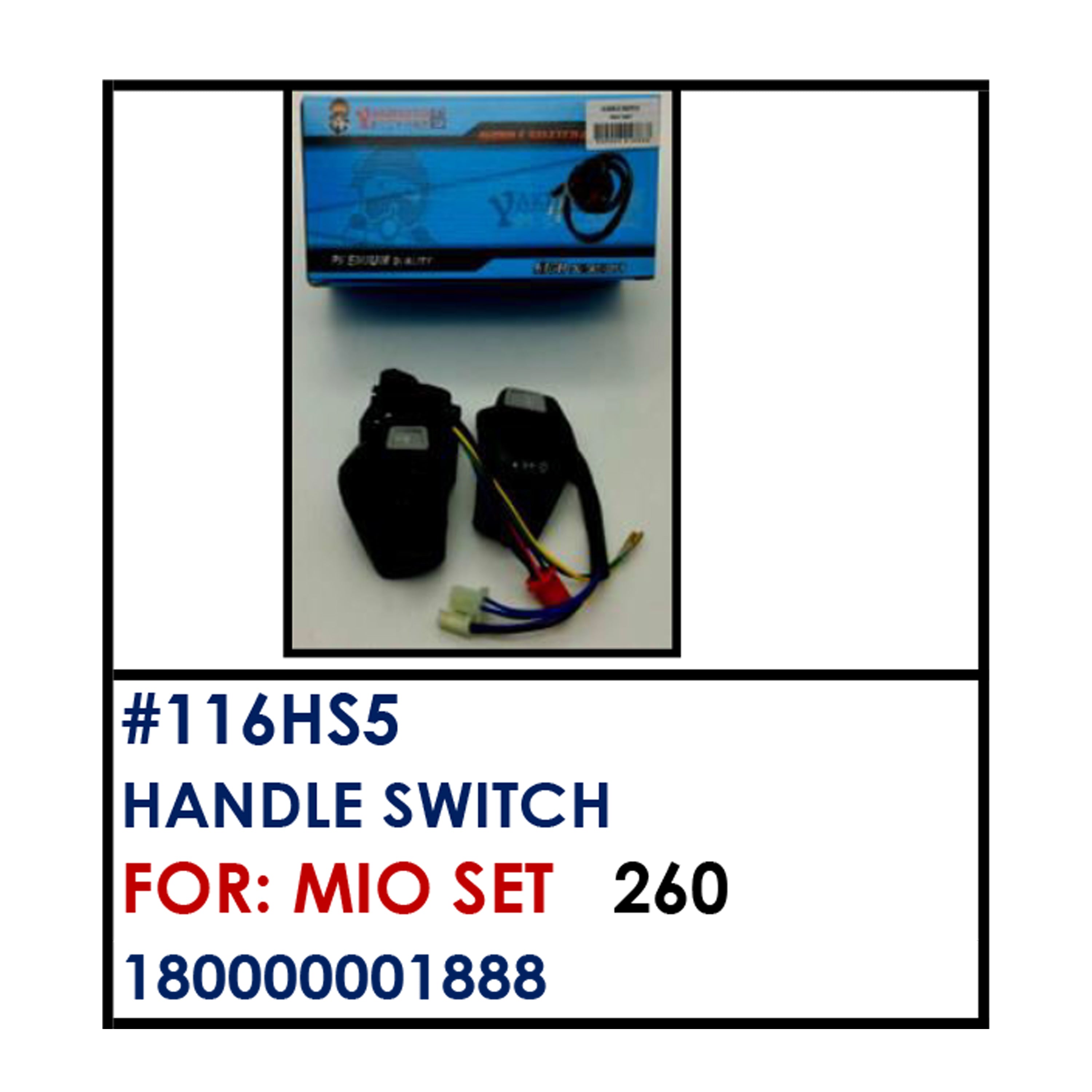 HANDLE SWITCH (116HS5) - MIO SET – BESTPARTS.PH