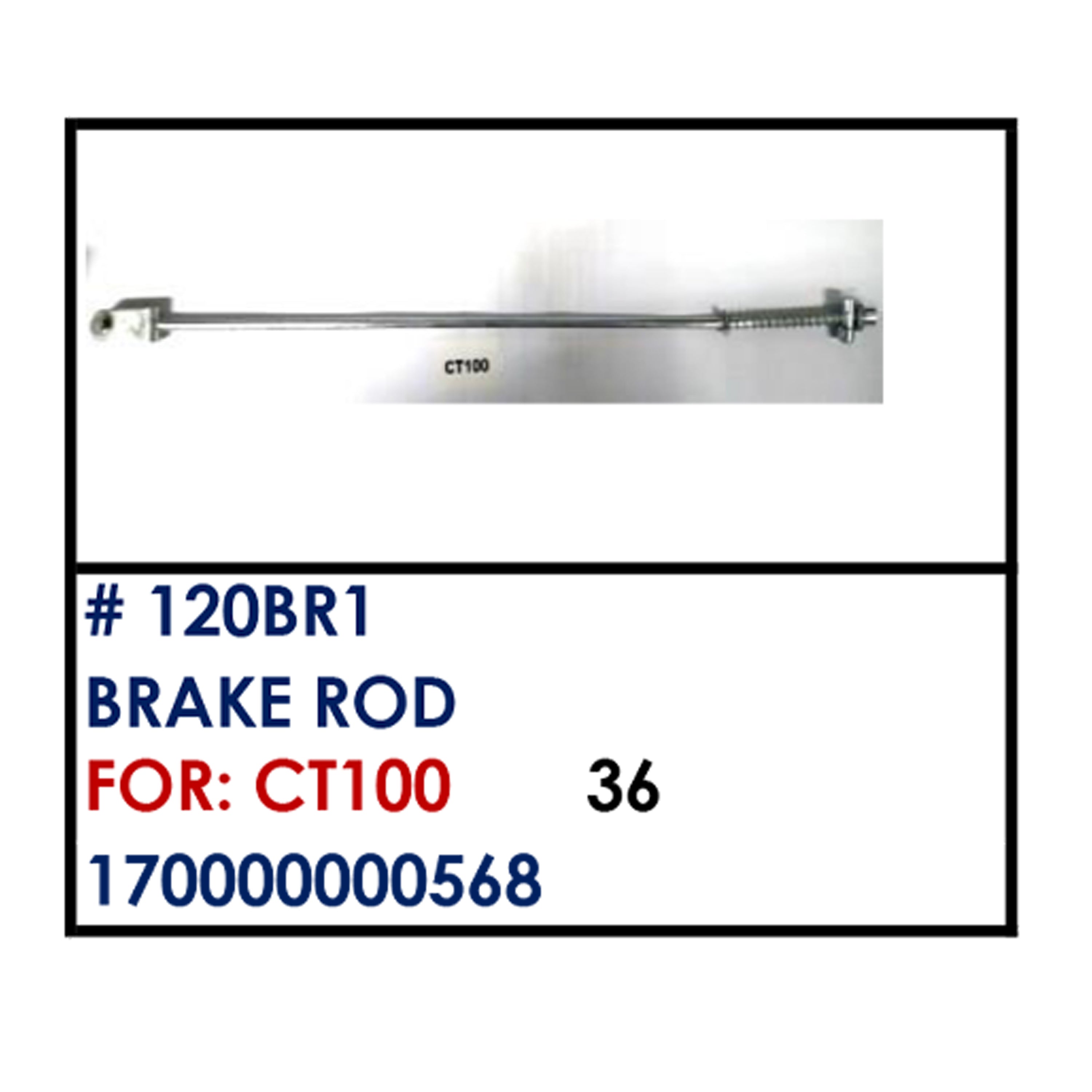 BRAKE ROD (120BR1) - CT100 – BESTPARTS.PH