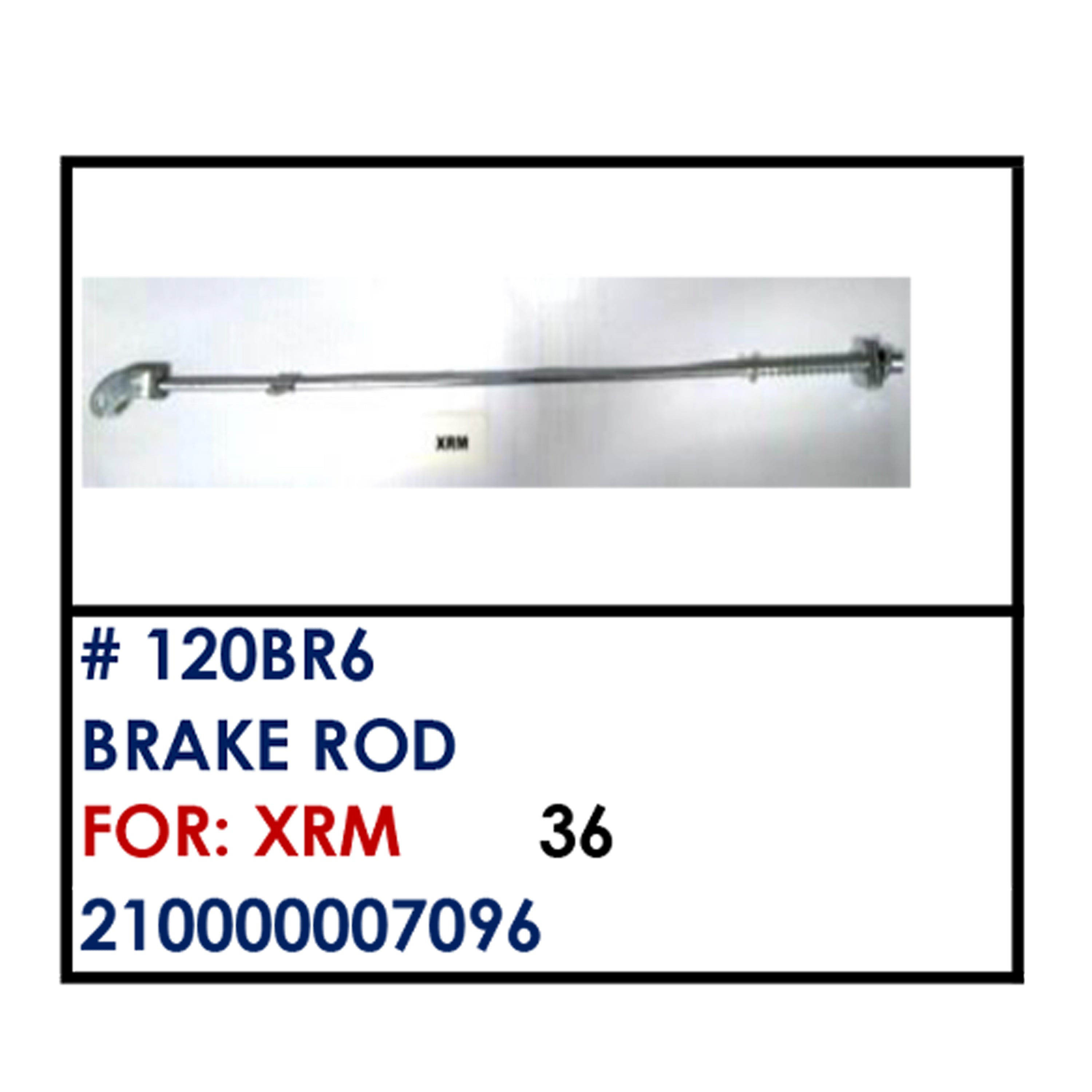 BRAKE ROD (120BR6) - XRM – BESTPARTS.PH