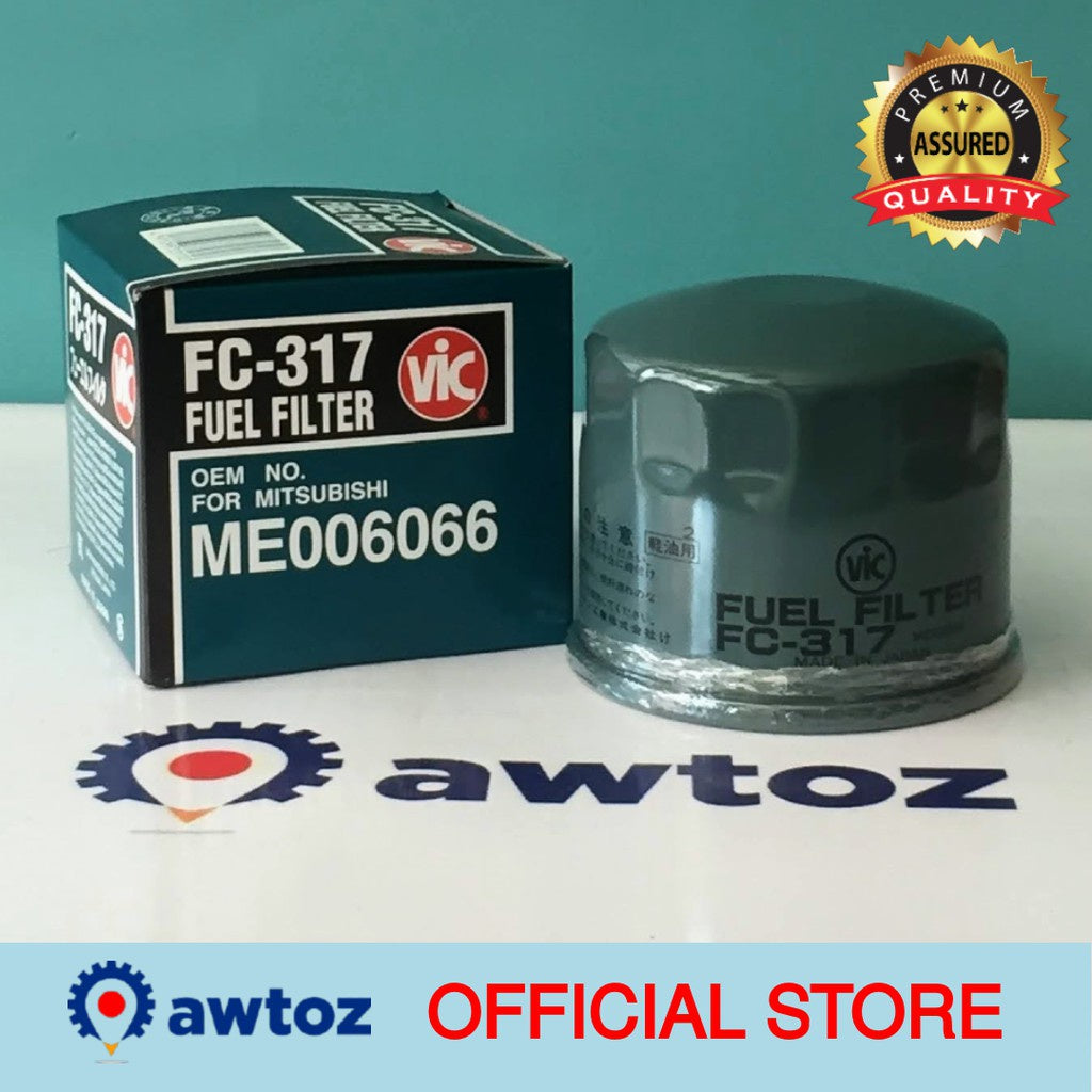 VIC Fuel Filter FC-317 for Mitsubishi Canter 4D30 - FC317 freeshipping ...