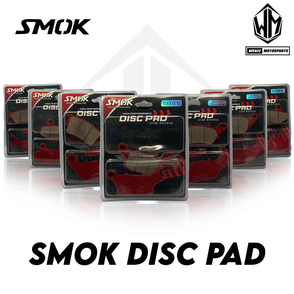 SMOK MOTORCYCLE BRAKE PAD ( MIO / WAVE / RAIDER / CLICK / SKYDRIVE ...