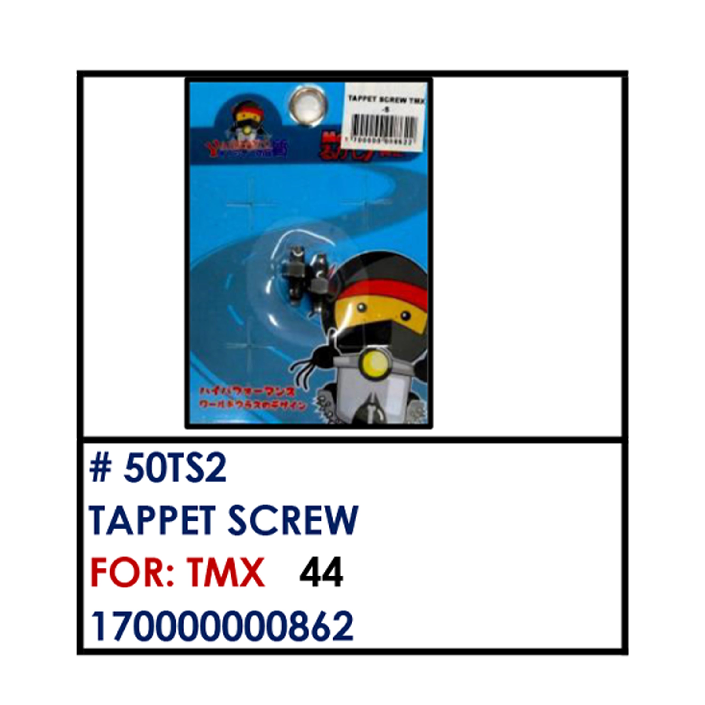 TAPPET SCREW (50TS2) - TMX – BESTPARTS.PH