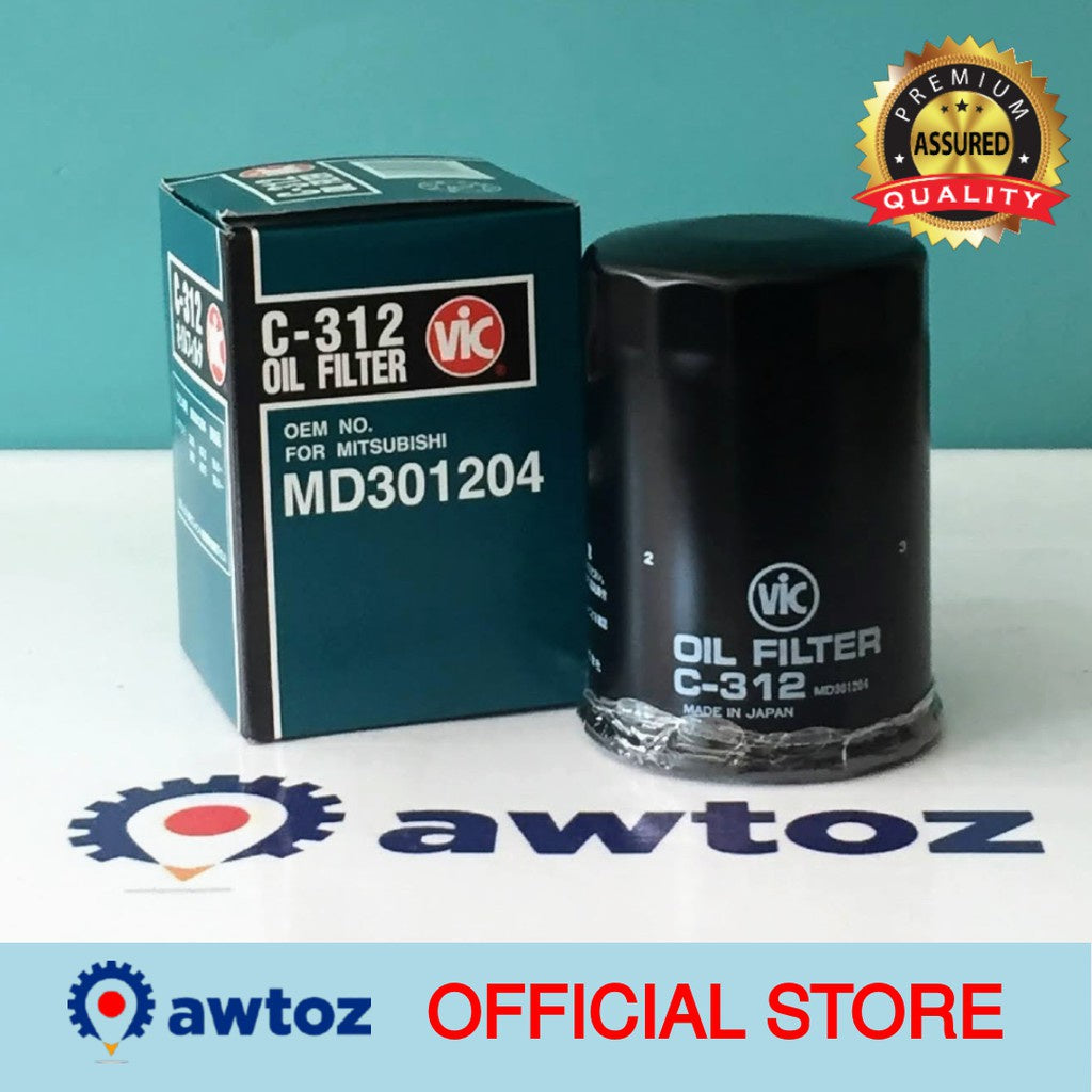 Vic C-312 Oil Filter For Mitsubishi Montero 2016-Up C312 freeshipping ...